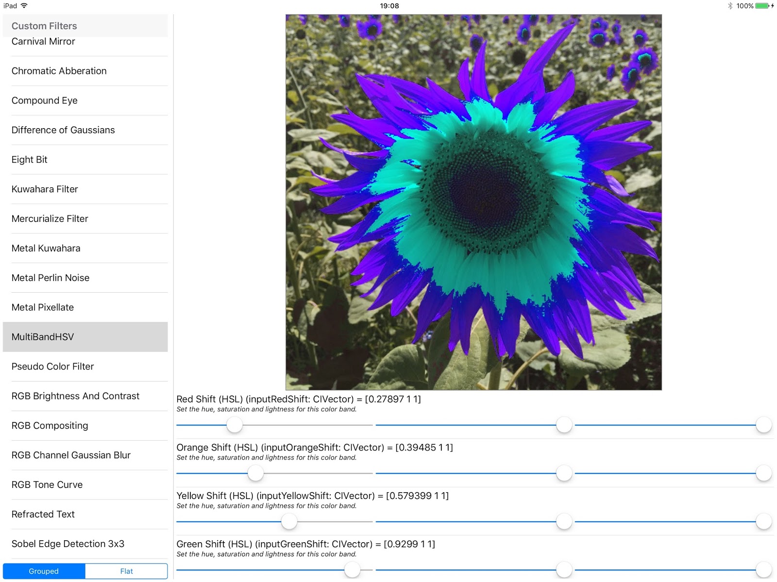 Creating a Selective HSL Adjustment Filter in Core Image