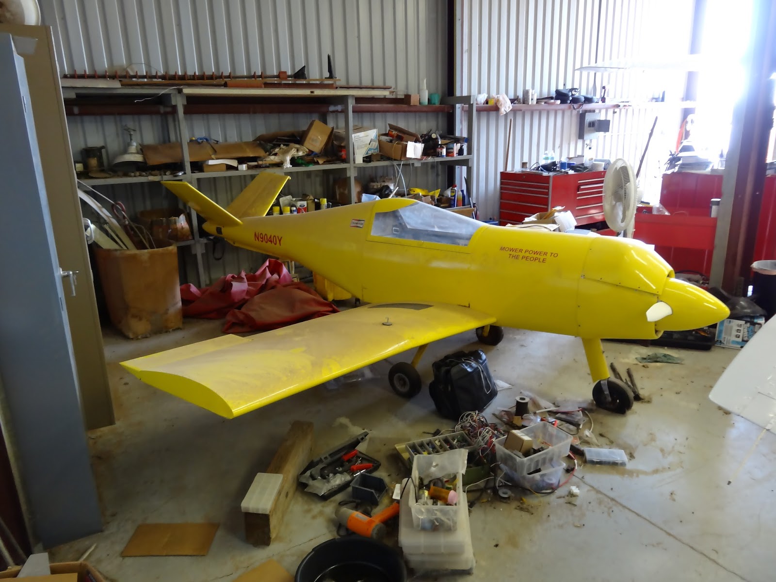 Wasabi Air Racing: Mower Power to the People