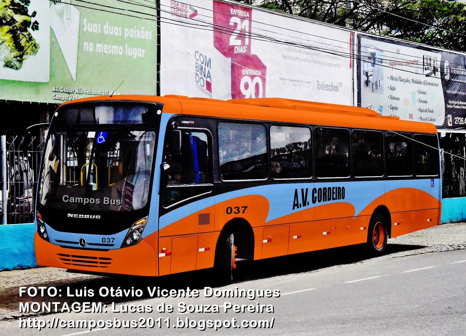 Campos Bus | Ônibus é o nosso hobby: Neobus Mega Plus - Auto Viação ...