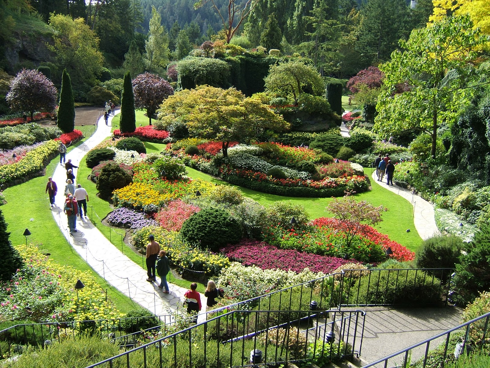 The Virginian: Butchart Gardens