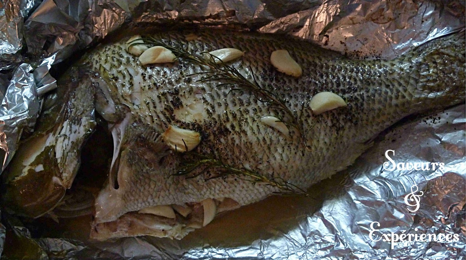 Saveurs et Expériences : Capitaine en Papillote à l'Ail