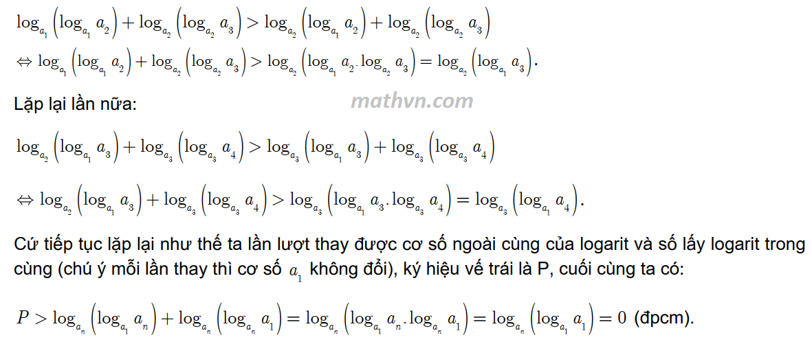 3 câu bất đẳng thức lôgarit trong đề học sinh giỏi Toán tỉnh Quảng Bình ...