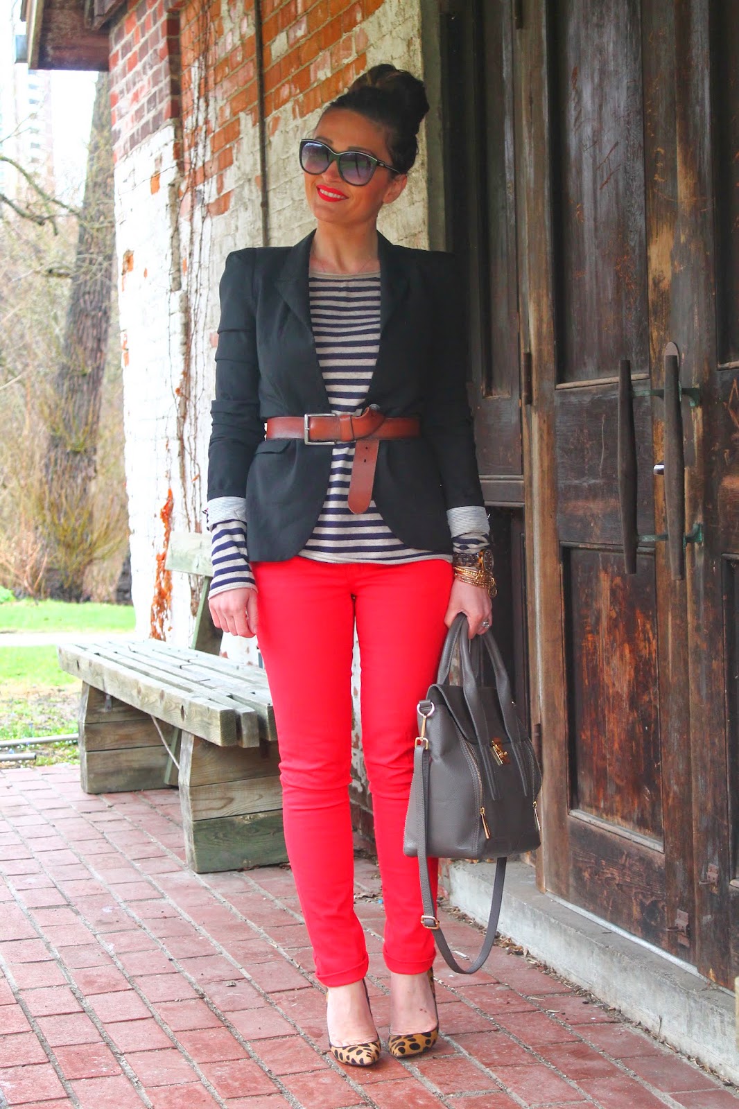 Skinny Red Jeans