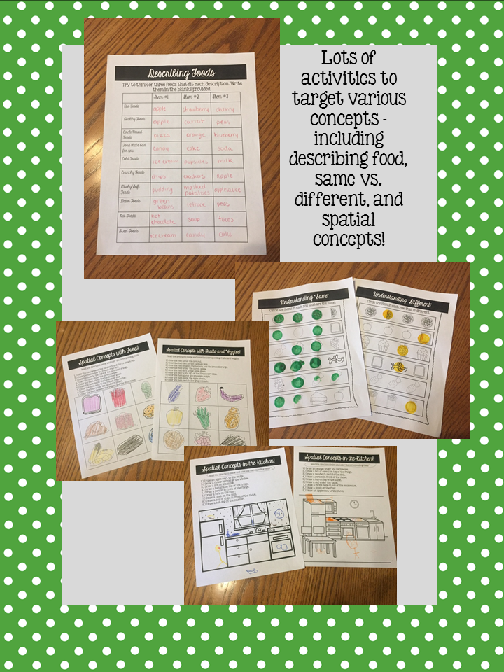 Smashingly Good Speech: Food Themed Speech and Language Lesson Plans