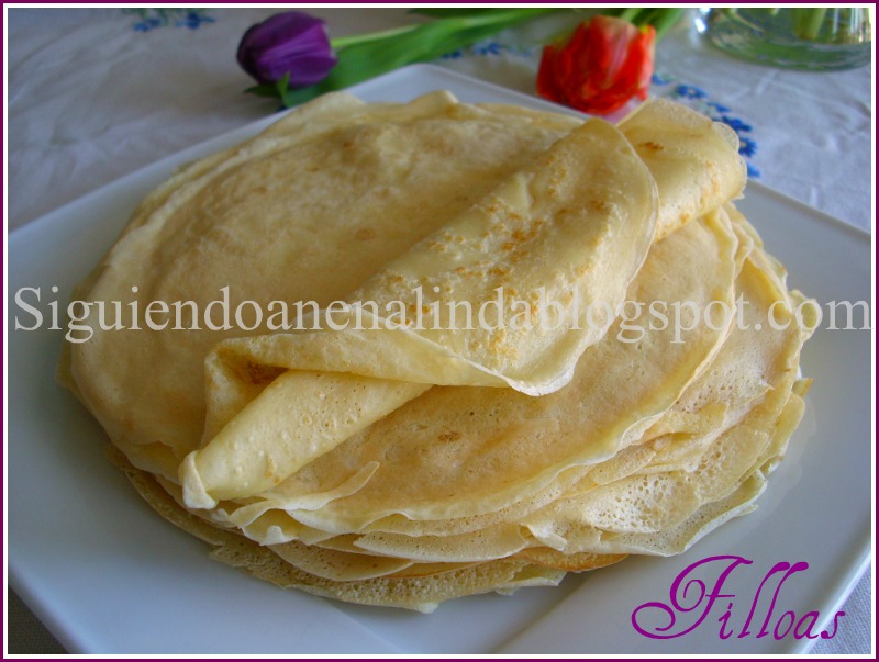 Siguiendo a Nenalinda: Filloas ...