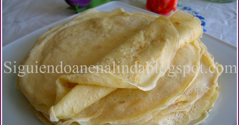 Siguiendo a Nenalinda: Filloas ...