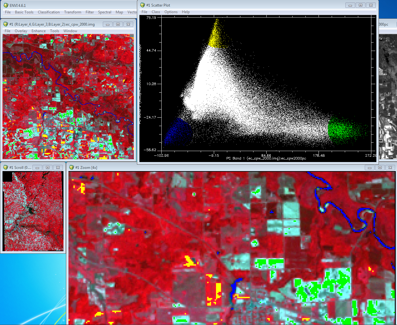 Advanced Remote Sensing: Geography 438: Lab 8: Advanced Classifiers 1