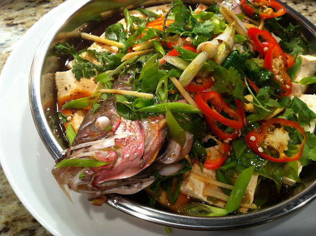 delimilli: Steamed Red Snapper