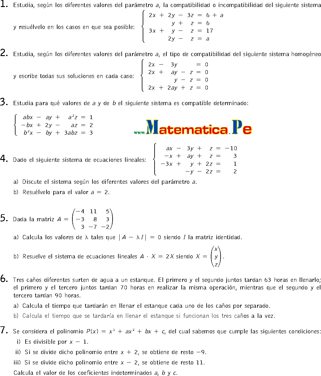 RESOLUCIÓN DE SISTEMAS DE ECUACIONES LINEALES EJERCICIOS RESUELTOS ... RESOLUCIÓN DE SISTEMAS DE ECUACIONES LINEALES EJERCICIOS RESUELTOS ...