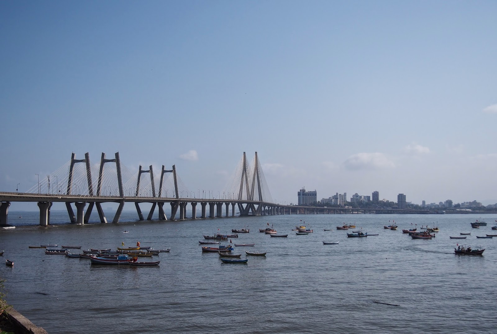 India: Worli Koliwada and Worli Fort, a fishing village obscured by the ...