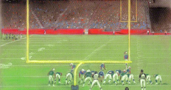 LIGHT CAUGHT: A Field Goal Super Bowl