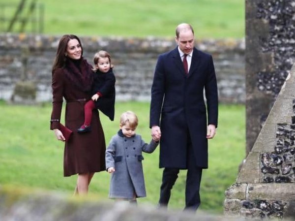 Prince William, Duchess Catherine, George and Charlotte attended ...