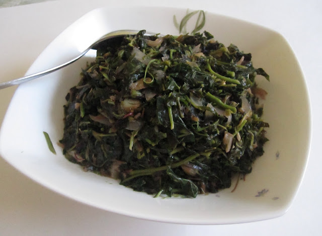 Gol Morich: Shaag Bhaji