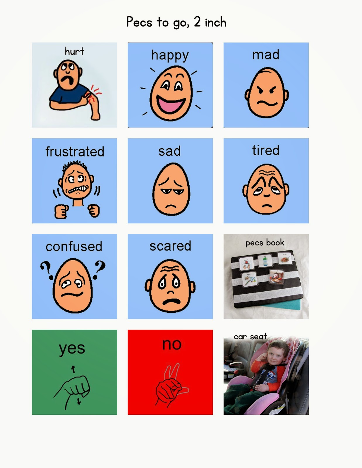 Life with Puzzling Boys: Random PECS to go.