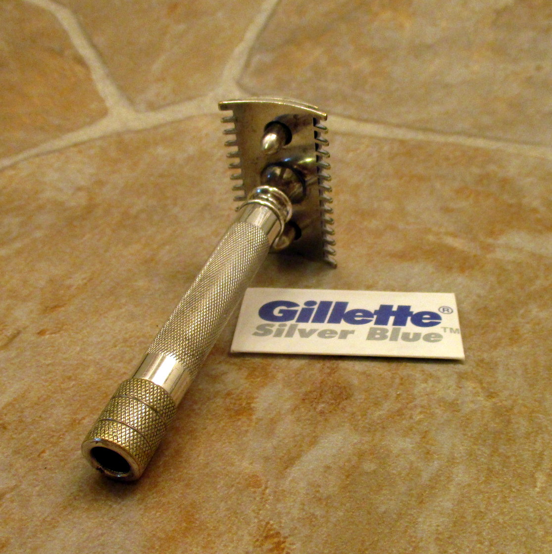 Jayaruh Shaving: 1905 Gillette Double Ring