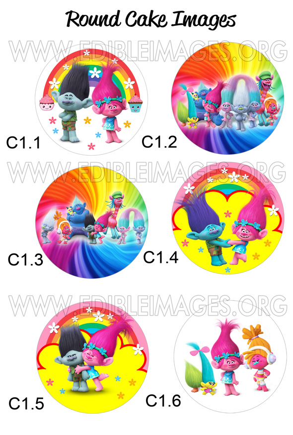 Edible Image Trolls - Aisha Puchong Jaya