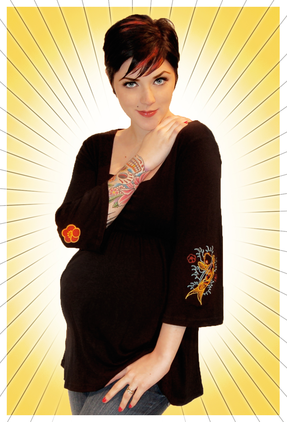 Rockabilly Maternity Clothing: Maternity clothing styled for the ...
