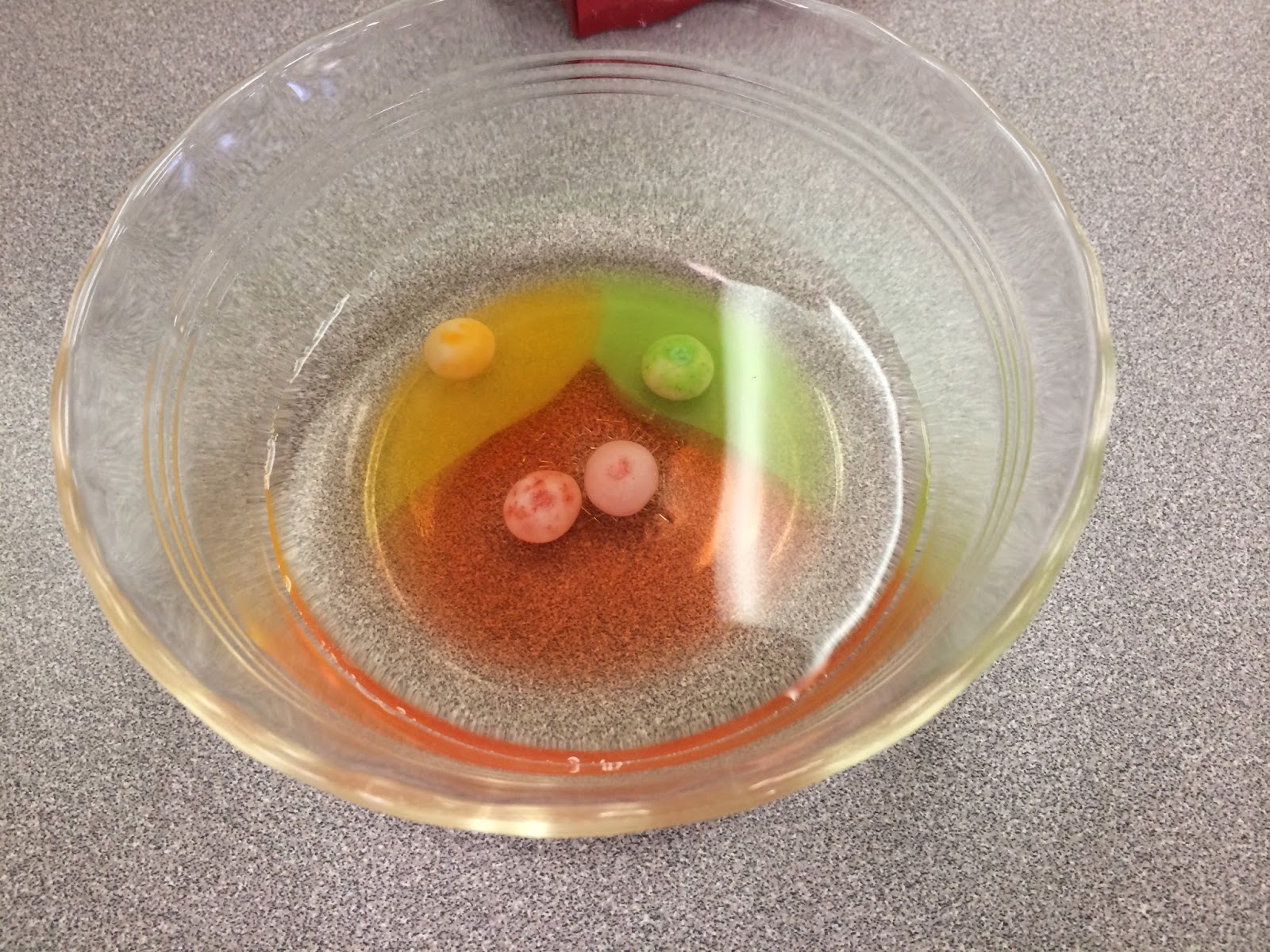 The Mad Scientists: Skittles Dissolving Experiment