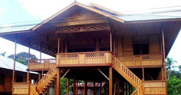 Desain Rumah Panggung Kayu Sederhana | Pesona Rumah Impian
