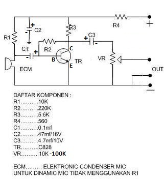 Terbaru 31+ Rangkaian Pre Amp 1 Transistor