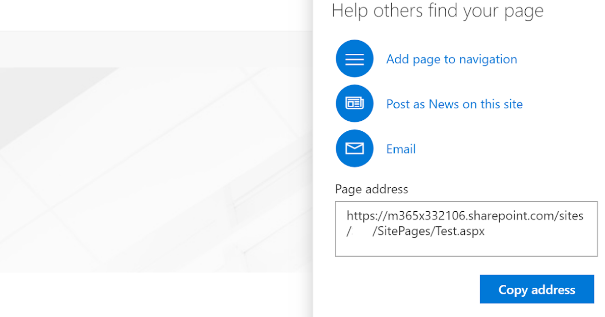 Promote a Page in SharePoint Communication site | SharePoint Tweaks Blog