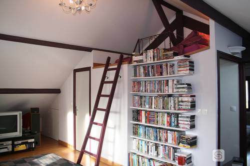 Emerald + Aubergine: Mezzanine Libraries - A lofty idea!