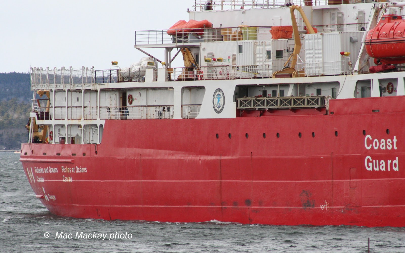 Shipfax: CCGS Louis S. St-Laurent - bloody but (not) unbowed returns