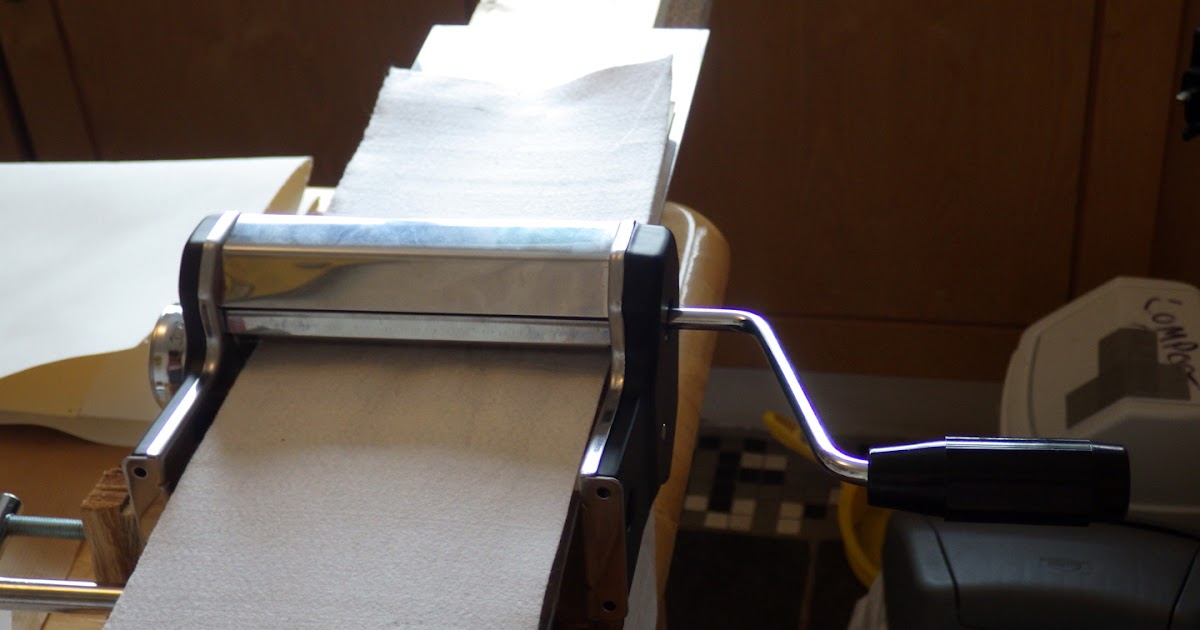 Culture, Craft & Cooking!: Pasta Machine Press - flatbed printer!