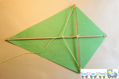 Simple Homemade Kite For This Summer