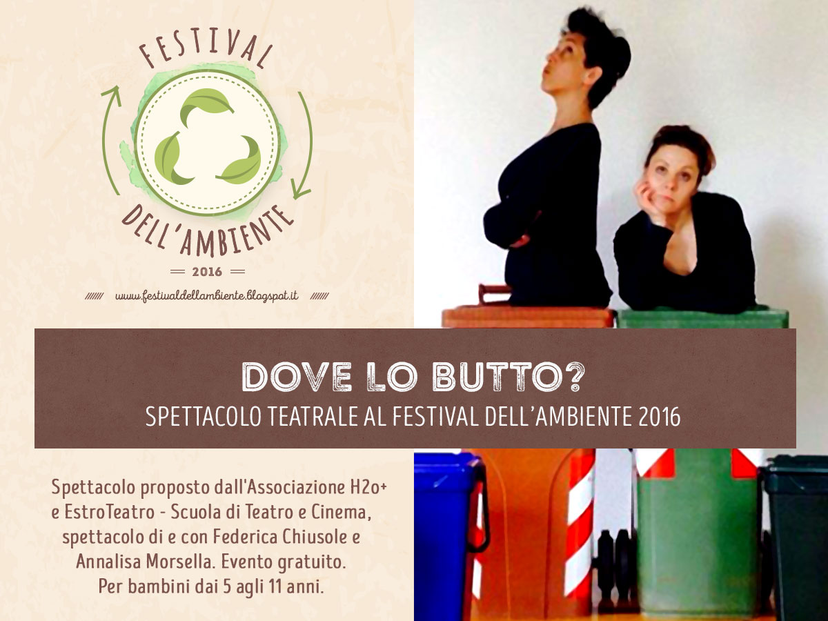 Dove lo Butto? - Festival dell'Ambiente Dove lo Butto? - Festival dell'Ambiente