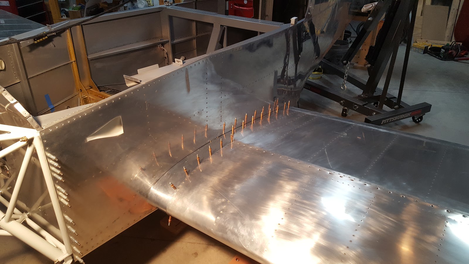 Will's RV-7 Project: Started wing root fairings & misc: 4 hours