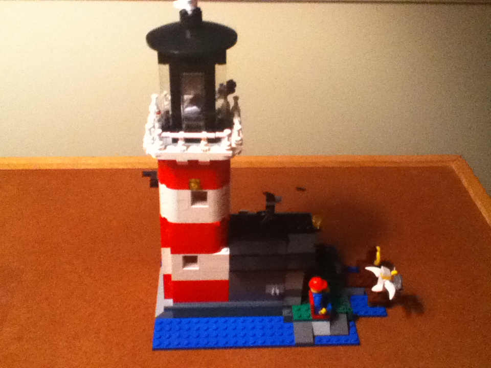 Lego Boy Creates: Lego Lighthouse
