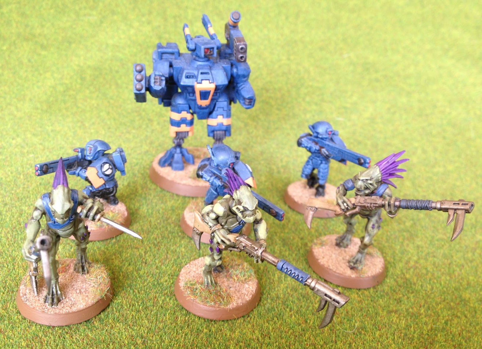 Hand of Junk: Tutorial - Simple Kroot Carnivore Paint Scheme