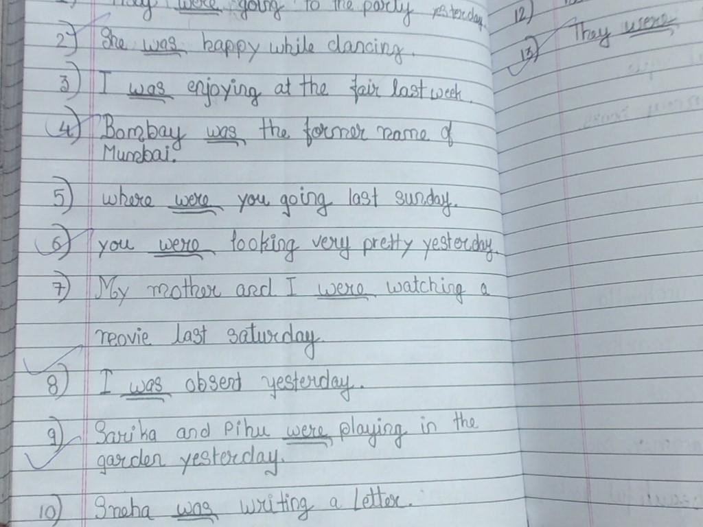 English Ch- 16 Subject and Predicate (N.B), ch- 17 is, am, are (N.B)(T.B), ch- 18 Was, were (T.B ...