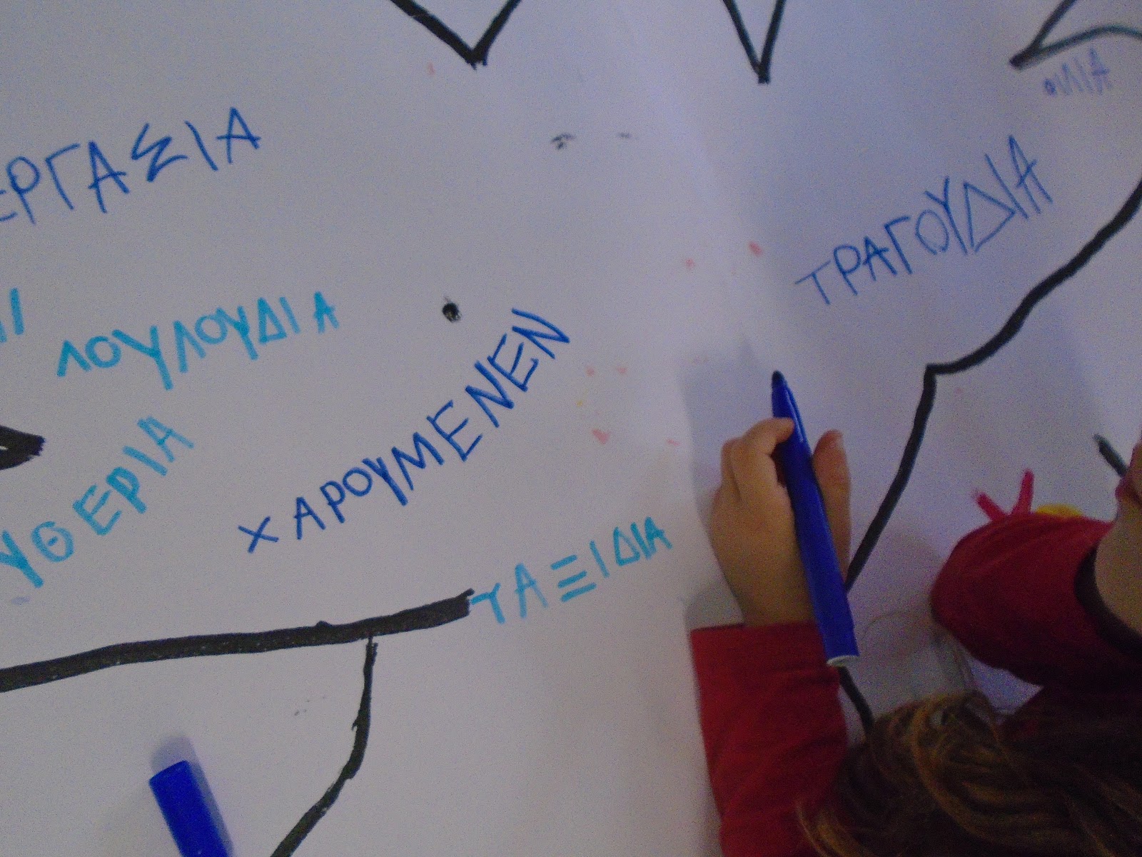 5 ΝΗΠΙΑΓΩΓΕΙΟ ΚΑΛΑΜΑΤΑΣ : ΣΚΗΝΙΚΟ ΚΑΙ ΠΙΝΑΚΑΣ ΑΝΑΦΟΡΑΣ ΓΙΑ ΤΗΝ ΓΙΟΡΤΗ ...