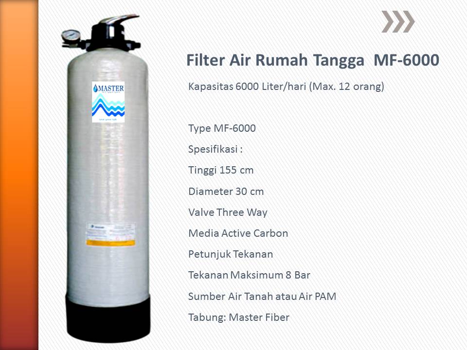 Filter Air Kebutuhan Rumah Tangga - Filter Air Berkualitas