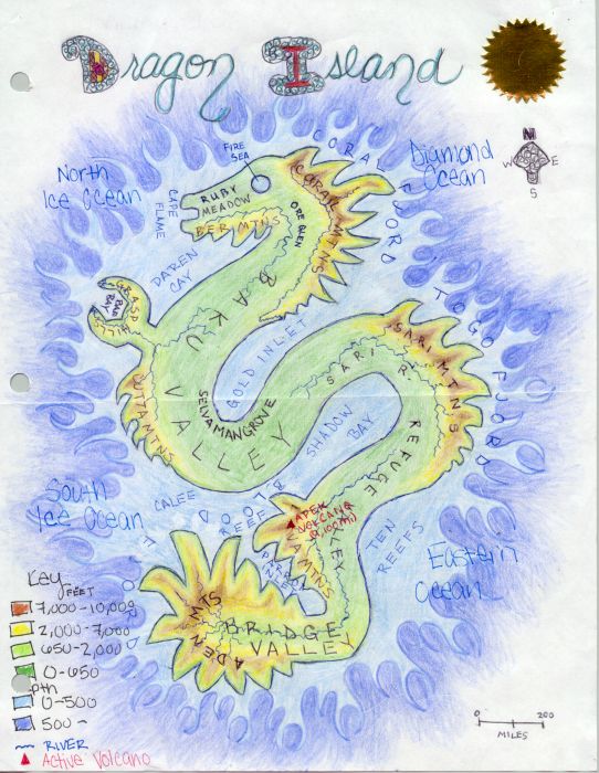 The Blog of Annie Pecheva: The Dragon island