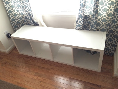 The Adorable Mess: DIY Ikea Kallax Storage Bench
