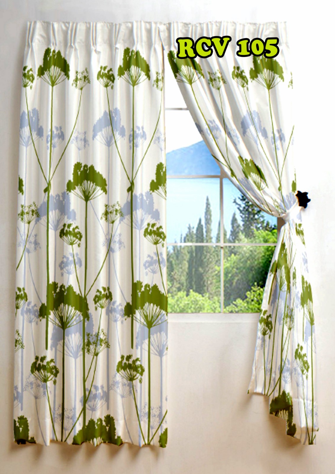 AZZA IZZURA ENTERPRISE: Langsir Tingkap Patern 'BARU PRINT' ada diskaun