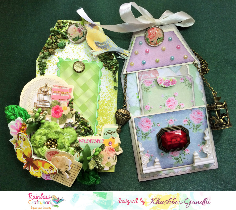 Welcome to Rainbow Craftykari Blog: Stylish and Classy Tags Tutorial by ...