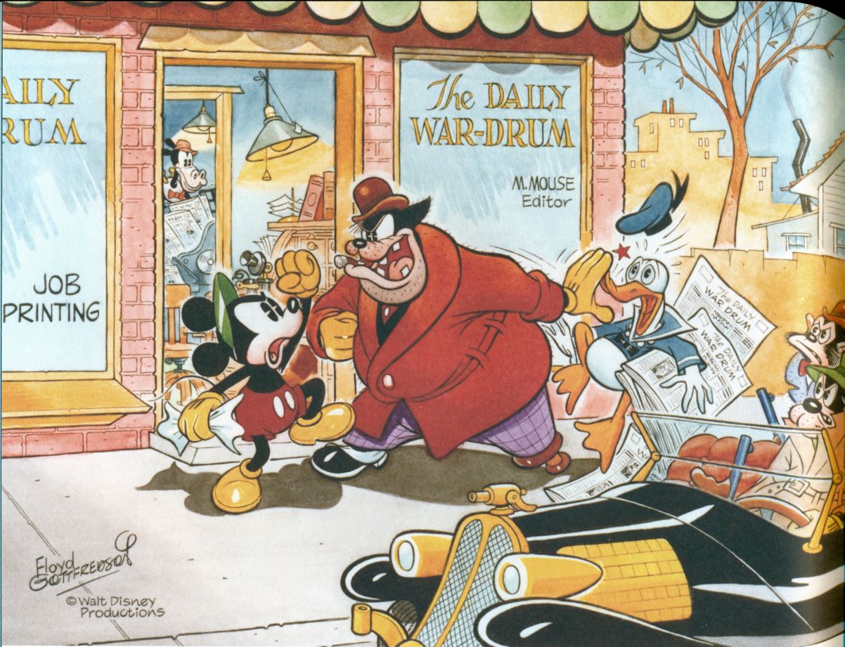 The Art of Pierangelo Boog: Arthur Floyd Gottfredson and Mickey Mouse