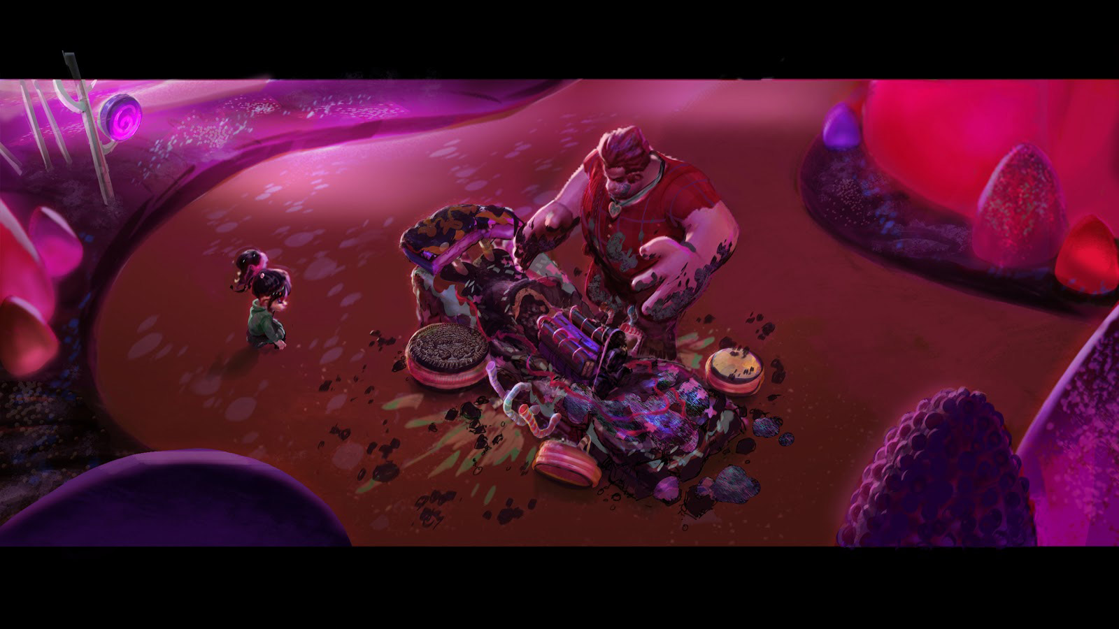 Living Lines Library: Wreck-It Ralph (2012) - Color Keys