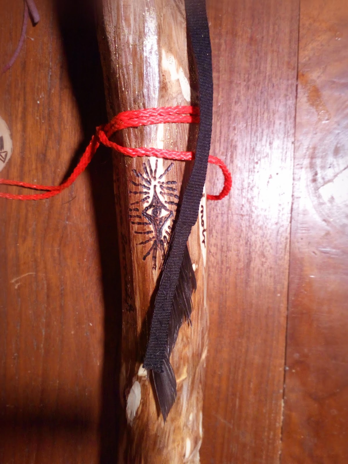 Wanderstab - Holzarbeit und Natur - Selber machen Anleitung - Selbst ...