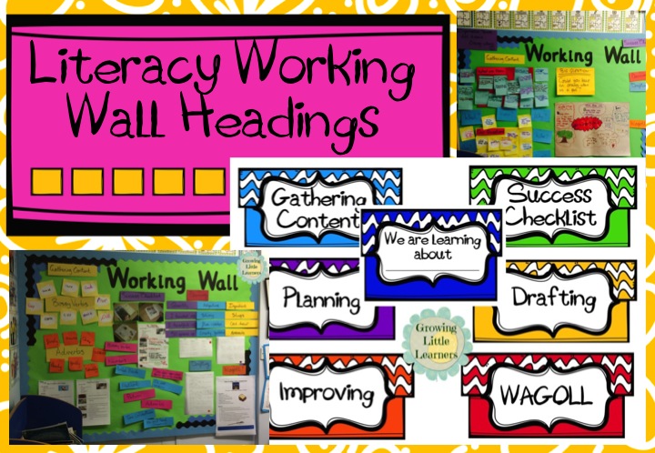 Working Walls with Guest Blogger Pixie Anne | Adventures in Literacy Land
