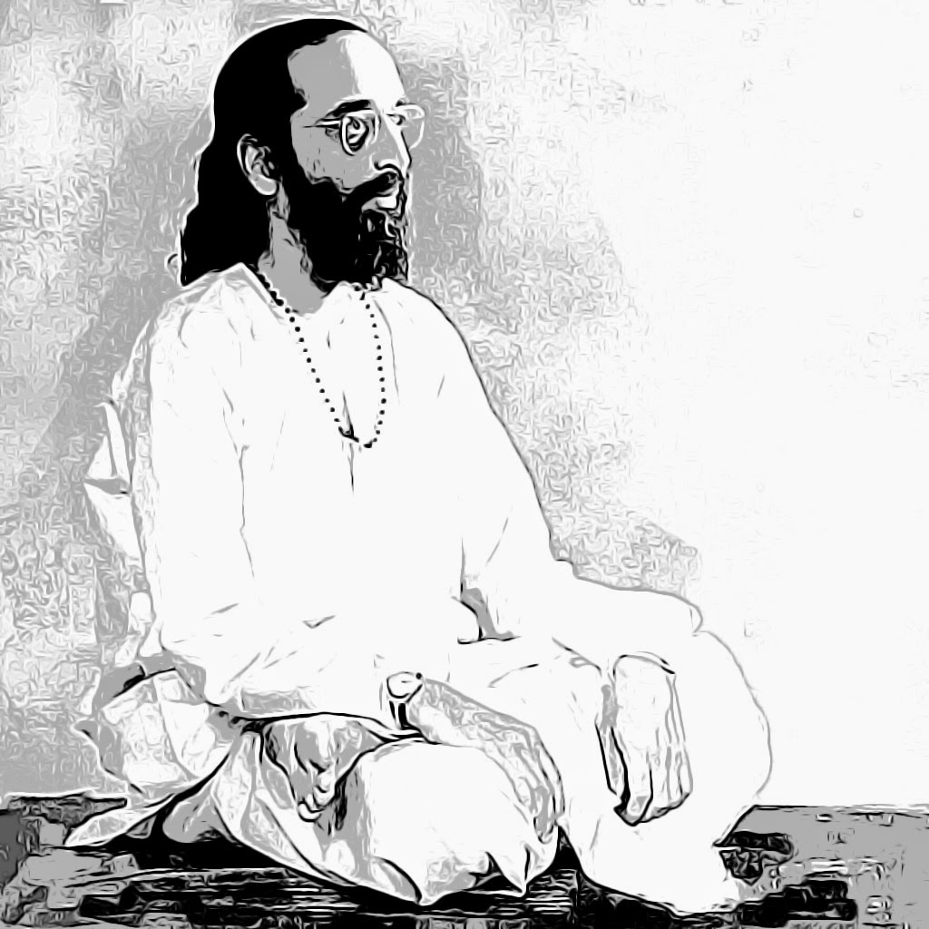 Art & Craft Projects: Swami Chinmayananda Coloring Page (08)