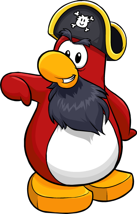 El Capitán Rockhopper es un pirata que llego a club penguin de sorpresa ...