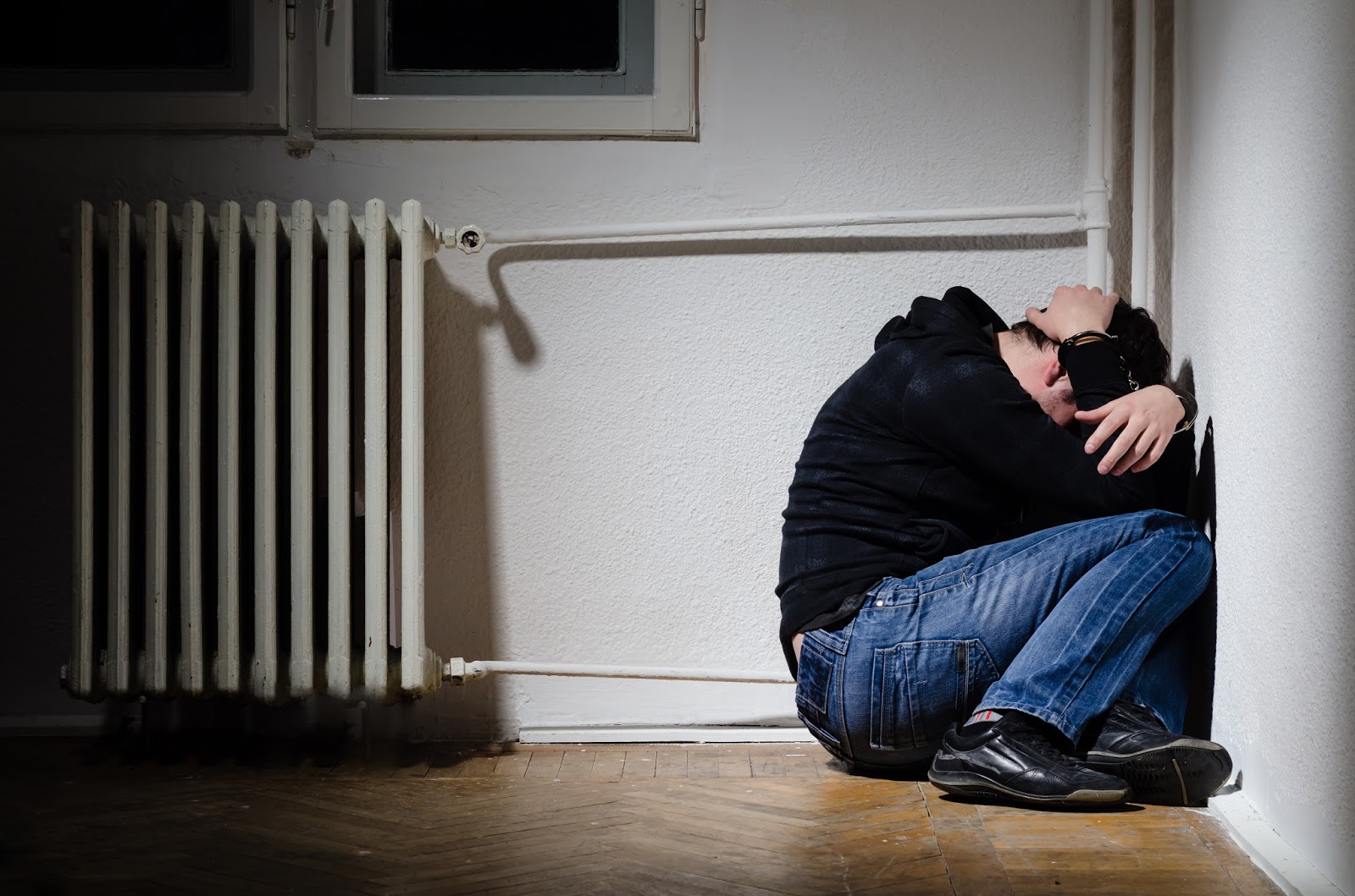 Cowering In The Corner