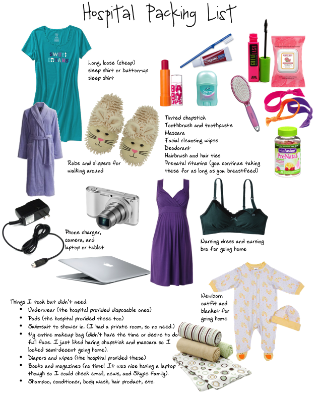 Prego to Legos: Hospital Essentials: What to Pack When You're Having a Baby