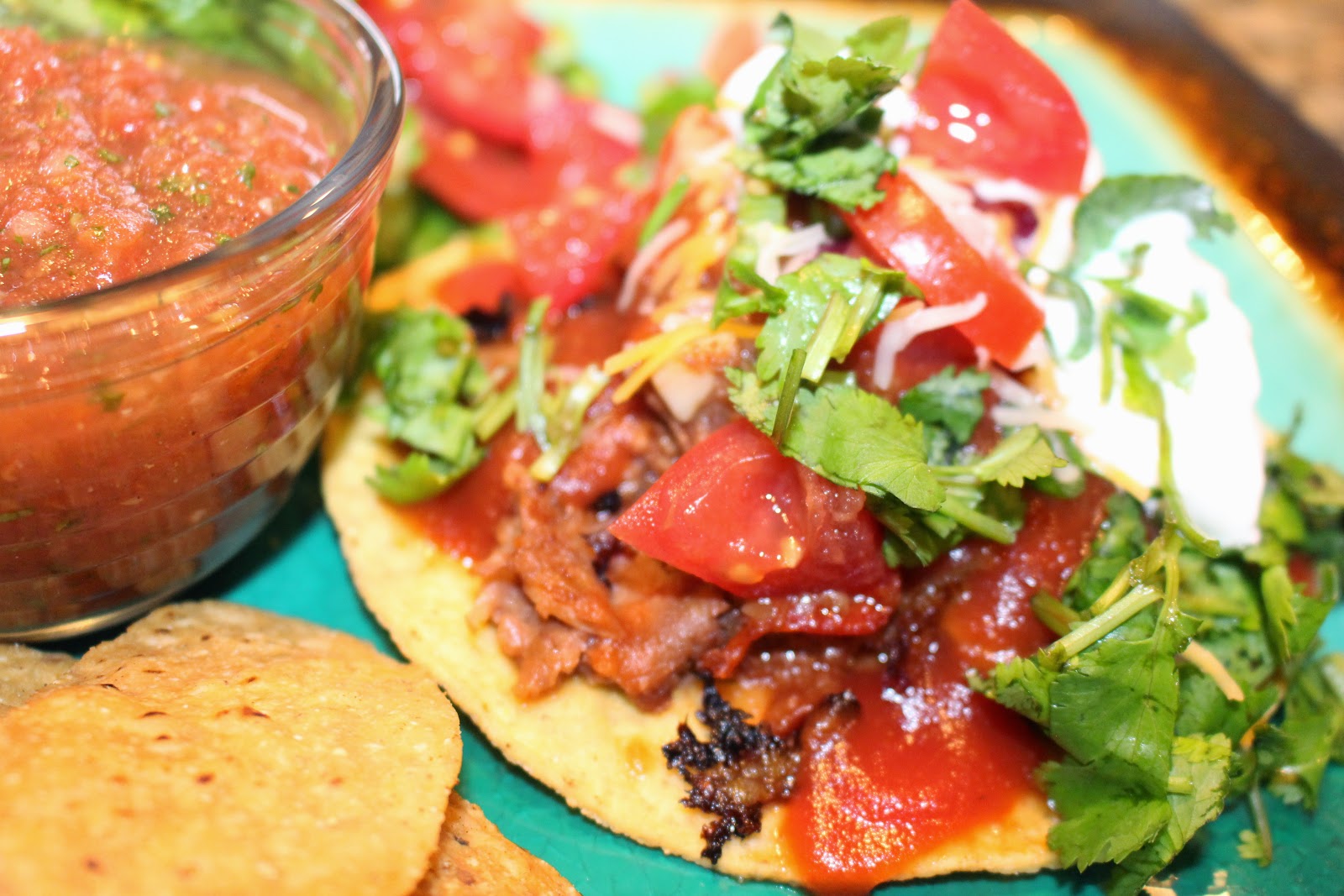Kitchen Cheetahs: Our favorite fast Tostadas