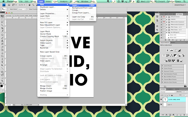 Cold Hands Warm Heart: Photoshop Tutorial: Picture Over Text